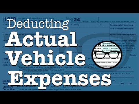 Deducting Actual Vehicle Expenses