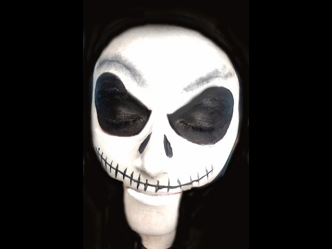 Jack Skellington Halloween Makeup Tutorial | Primp Powder Pout