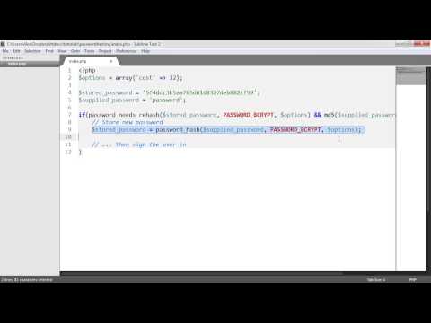 Learn Secure PHP Password Hashing Securing Existing User Passwords - Mind Luster