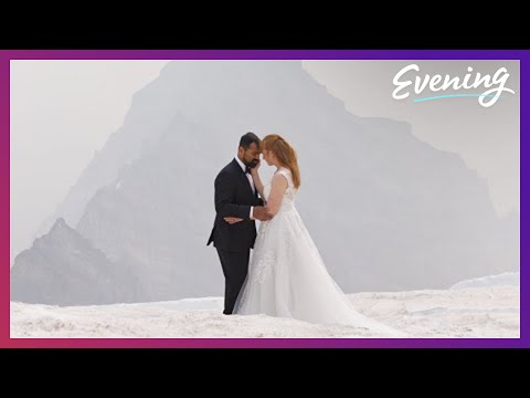 EXTREME WEDDING ๐๐๏ธ๐ฑ Married at the top of Mount Rainier