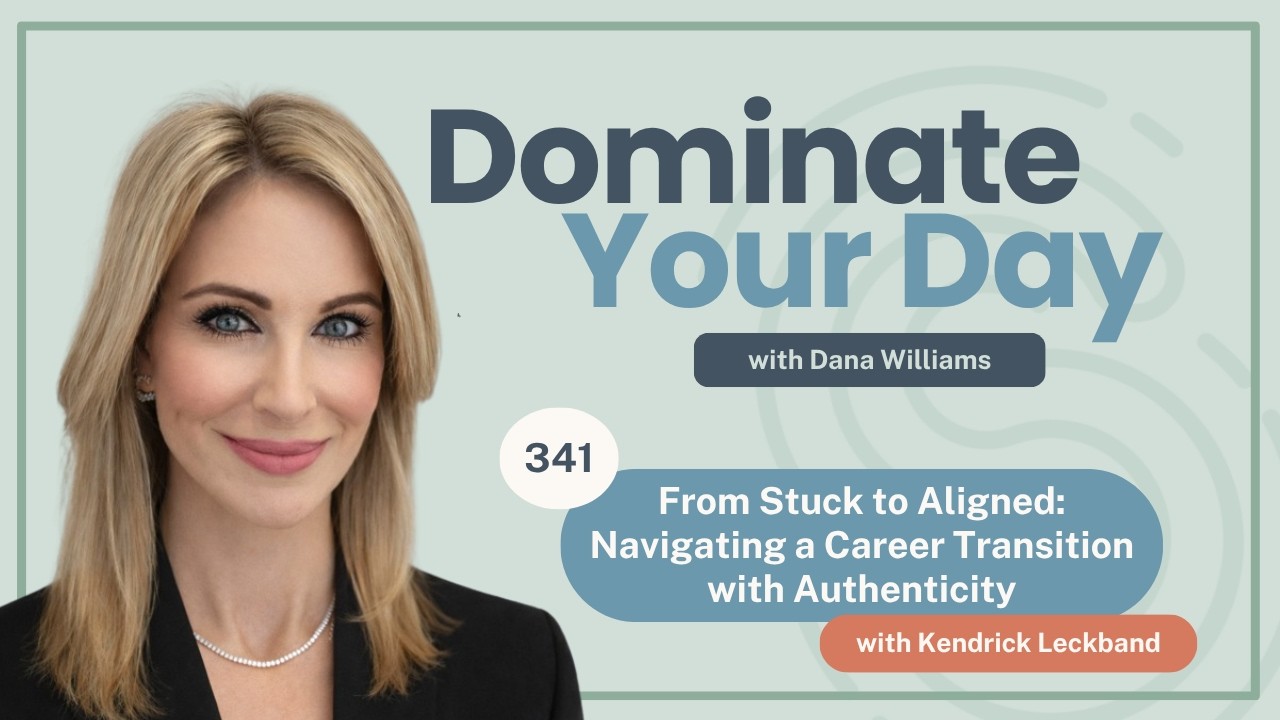 Navigating a Career Transition with Authenticity ft. Kendrick Leckband - Ep 341