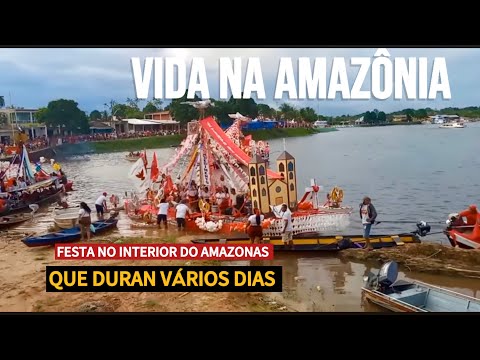 REAL LIFE IN THE AMAZON: WHY PARTIES IN THE INTERIOR LAST SEVERAL DAYS - divine party - UARINI-Am