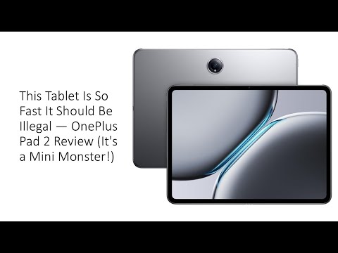 This Tablet Is So Fast It Should Be Illegal — OnePlus Pad 2 Review (It's a Mini Monster!)