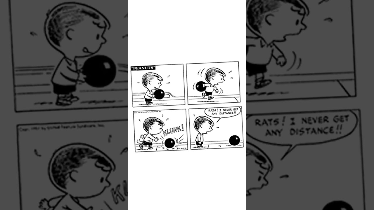 I never get any distance #peanuts # comics  #charlesschulz  #art