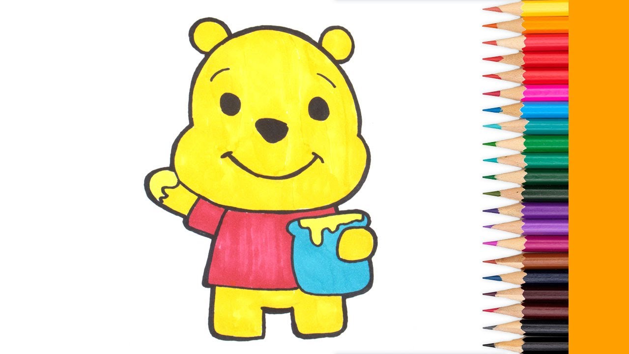 How to draw Winnie the Pooh!