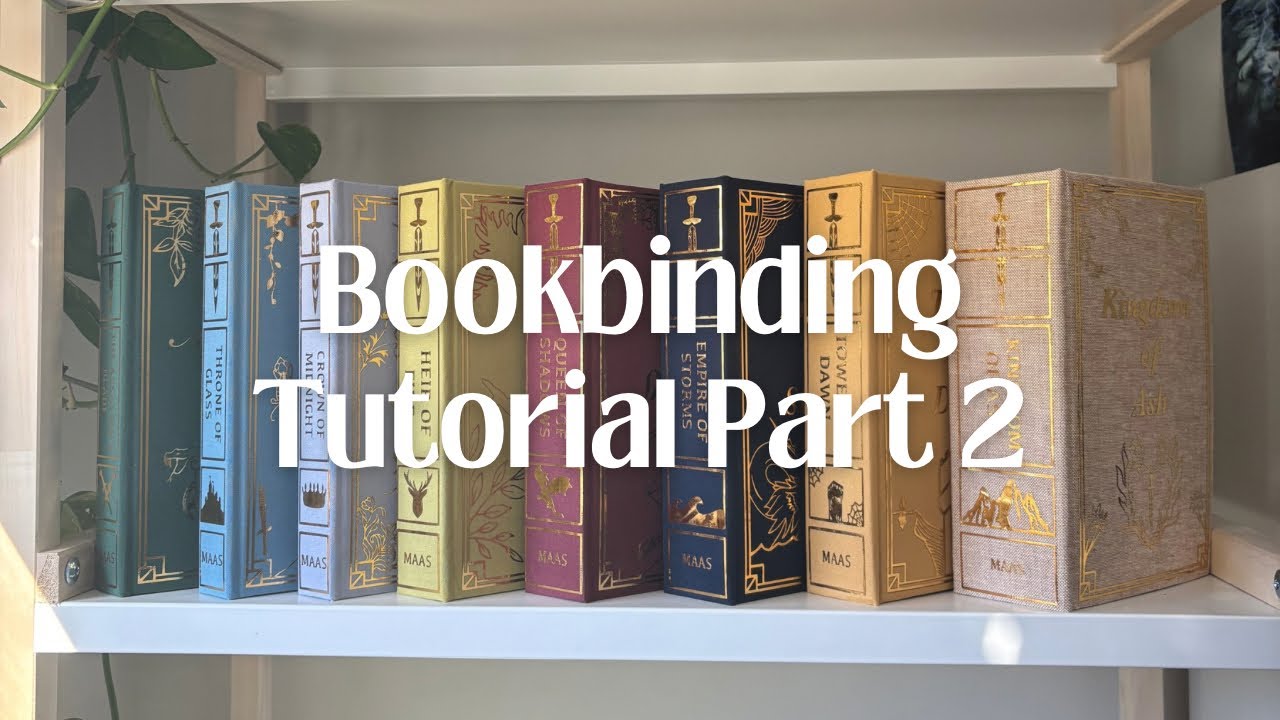 Bookbinding Tutorial Part 2: Making a Hardcover