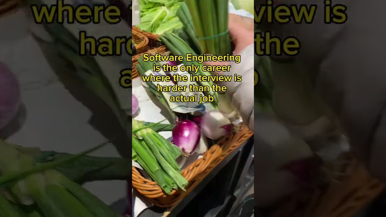 Software Engineering Interviews #softwareengineer #programmerhumor