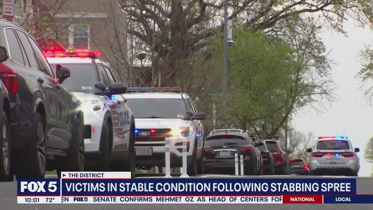 6 people injured following stabbing spree in Northeast DC