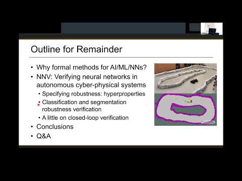 FMAS2022 | Formal Verification for Neural Networks in Autonomous Cyber-Physical Systems