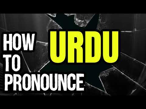 How To Pronounce Urdu? (CORRECTLY) Meaning & Pronunciation