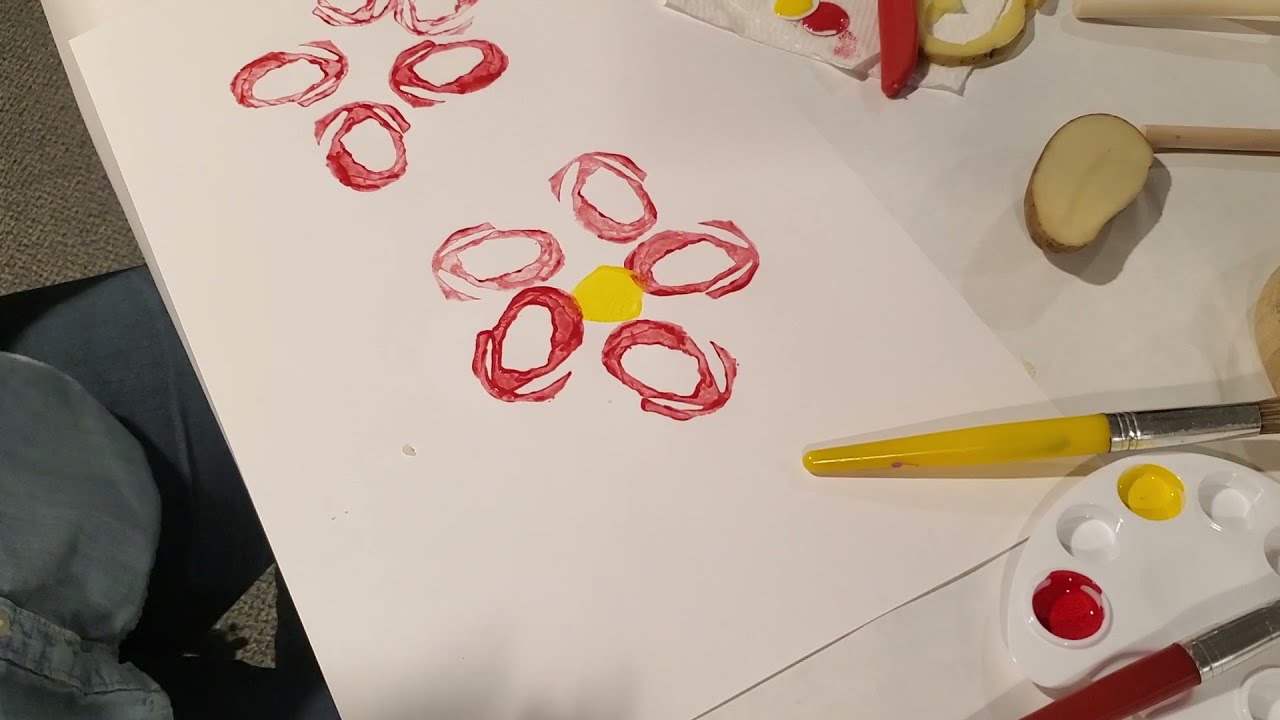 Printmaking Workshop: Potato Prints!