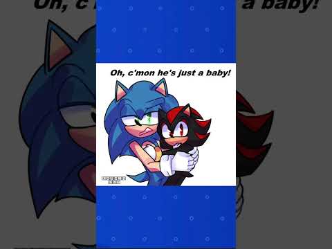 Shadow is a menace 😳 #shadowthehedgehog #sonic #comicdub
