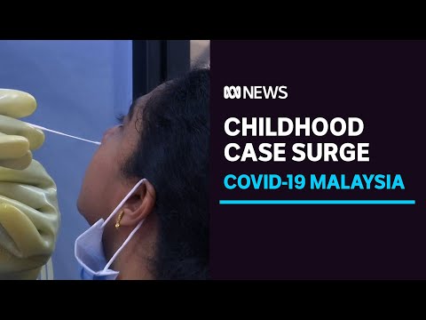 Malaysia sees growing number of serious COVID-19 cases involving children in latest spike | ABC News
