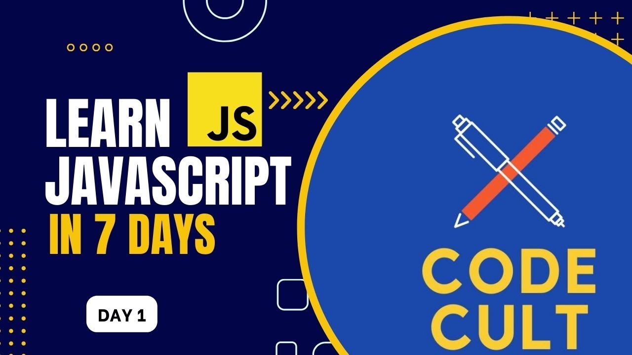 JavaScript Introduction | Day 01| Code Cult