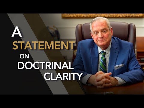 A Statement on Doctrinal Clarity Before the 2024 Annual Meeting of the Southern Baptist Convention