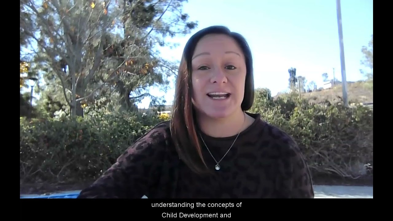 Cuyamaca Child Development Tutor- Samantha