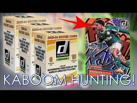 WE HIT AN AUTO!! | 2023-2024 Panini Donruss Soccer Blaster Box Opening