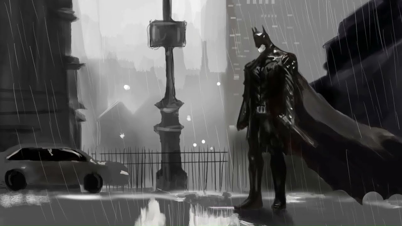 Batman Digital Art | Full Time Lapse | Basic Animation