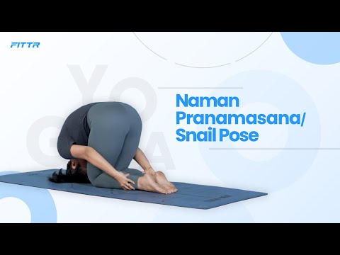 How To Do Naman Pranamasana/ SNAIL POSE | Exercise Video