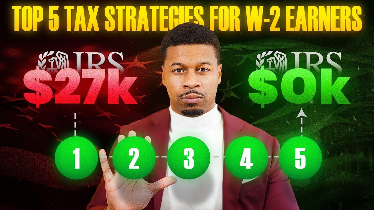 Tax Strategies For W-2 Earners: Top 5 Tax Saving Tips in 2025
