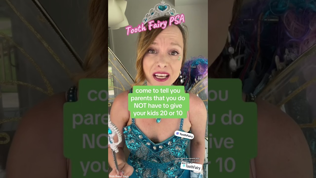 Princess Accessories via Amazon for this PSA from an Angry Toothfairy