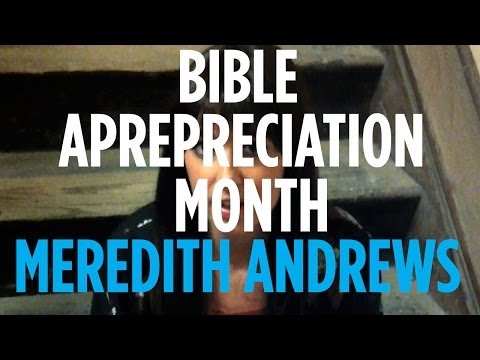 Meredith Andrews: Bible Appreciation Month on The Message // SiriusXM