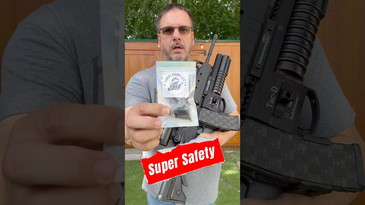 Installed a FUDD Super Safety… Then THIS Happened! 💥 PSA M4 + 37mm Launcher