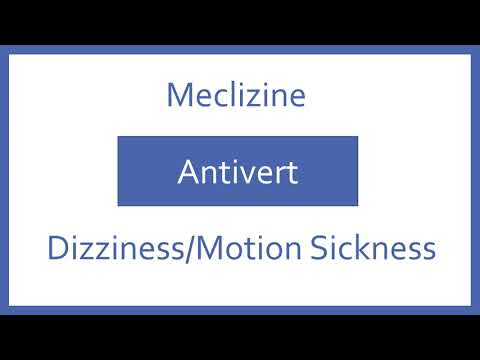 Meclizine Pronunciation - Generic Name, Brand Name, Indication (Top 200 Drugs) PTCB PTCE NCLEX Test