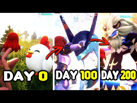 I spent 200 Days in Palworld Here's What Happened.... (Feybreak Update)