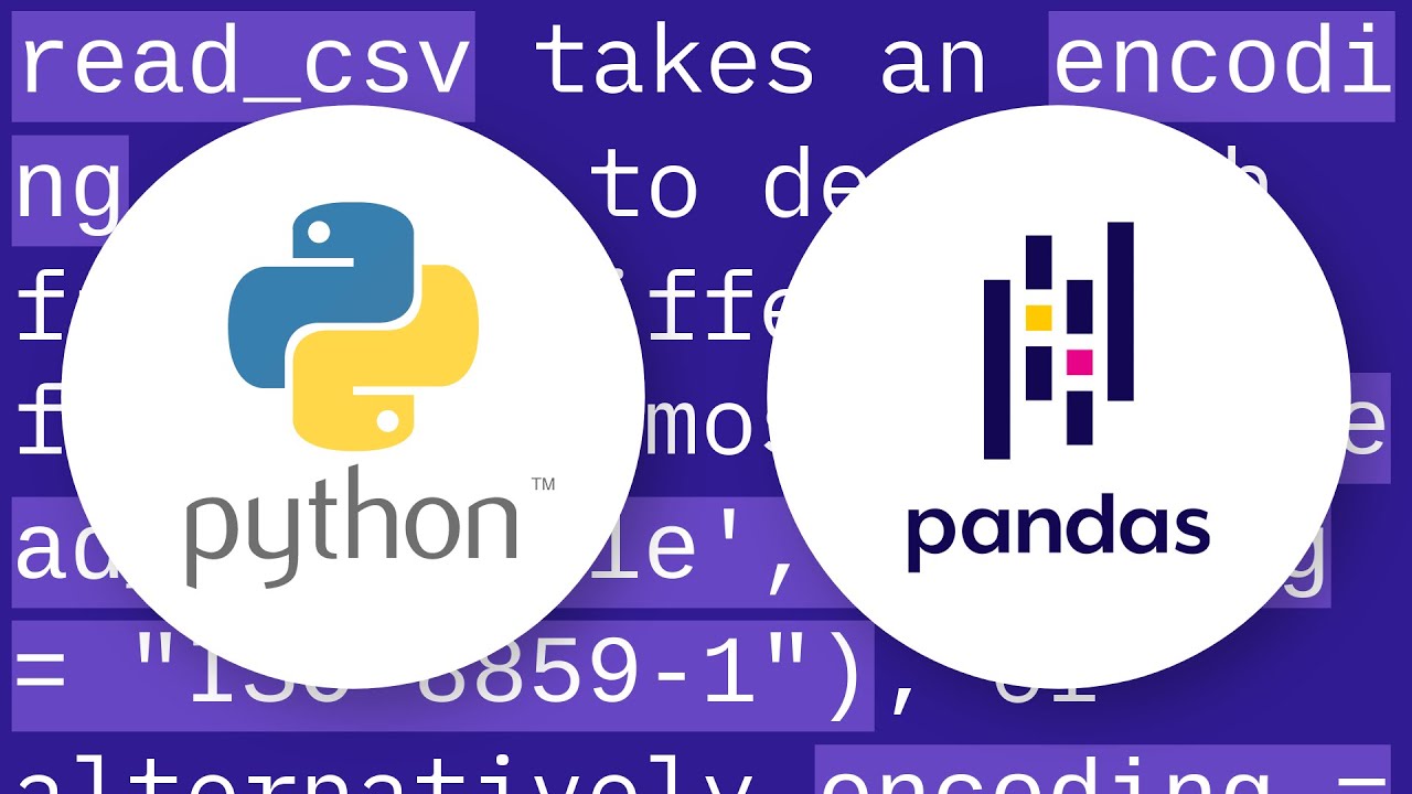 UnicodeDecodeError when reading CSV file in Pandas with Python