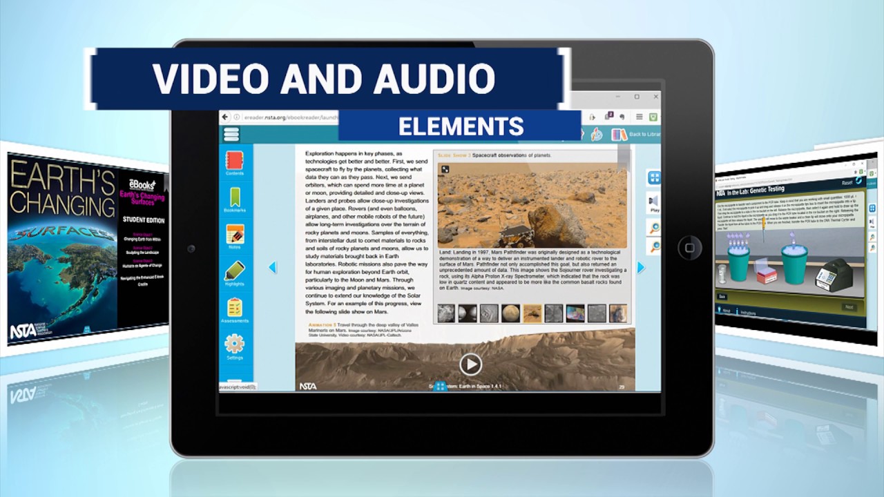 Introducing NSTA's Enhanced E-books for Students