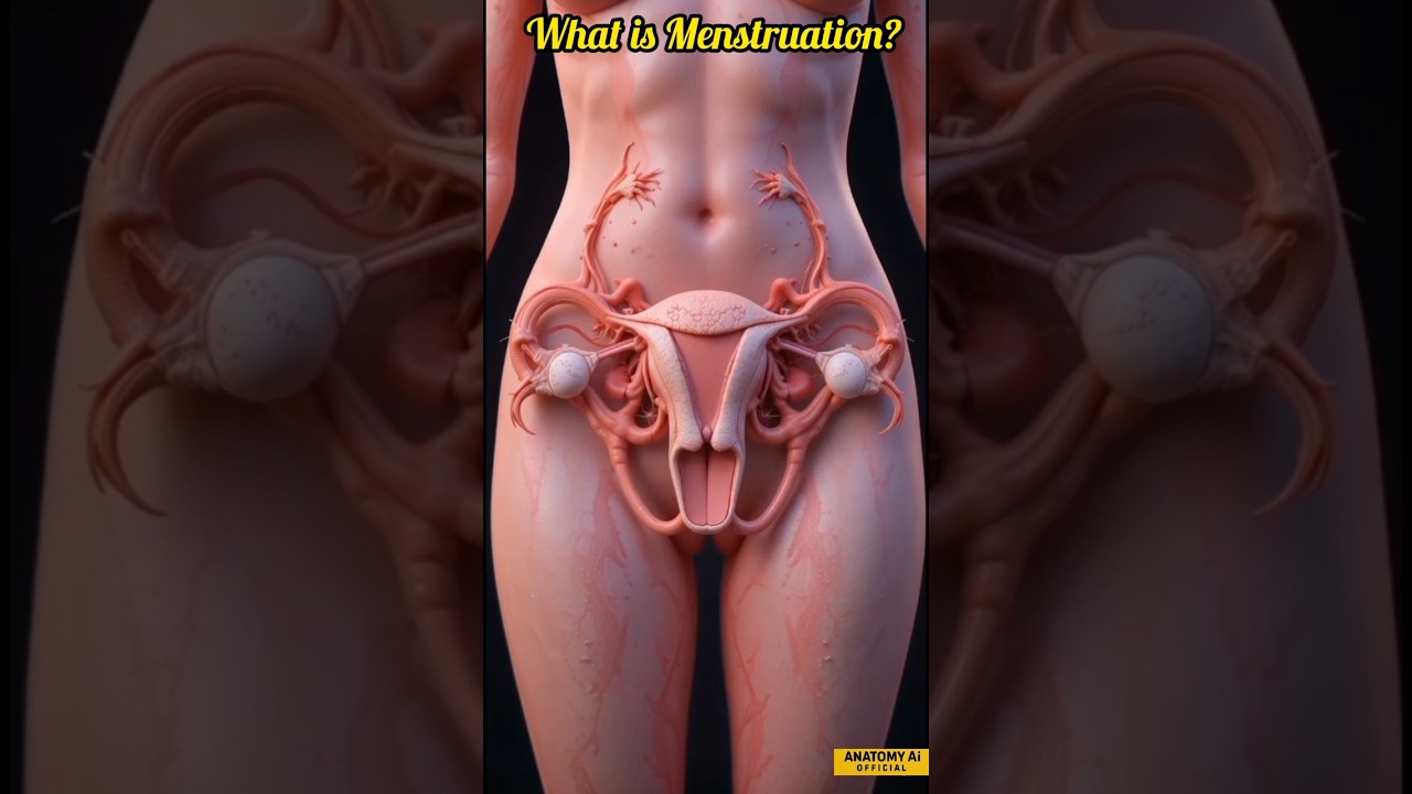 What is Menstruation? | Female Period Cycle Explained in 30 Seconds