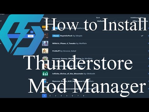 How to Install Thunderstore Mod Manager
