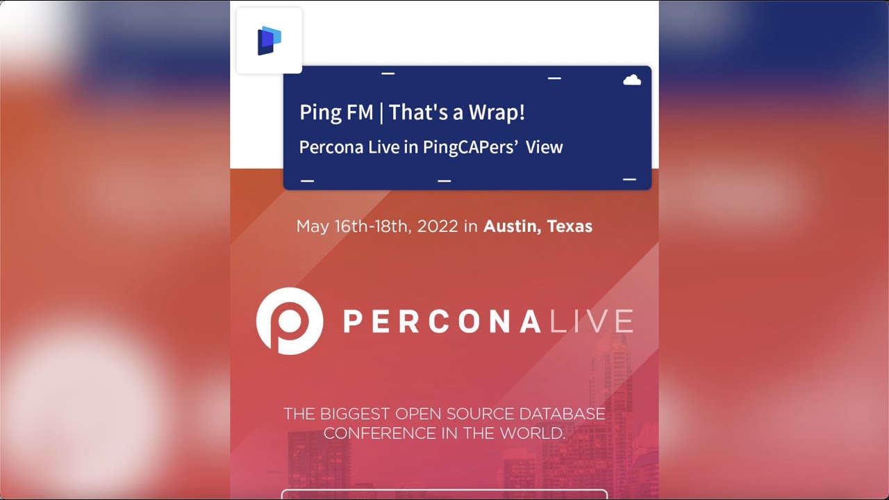 [PerconaLive 2022 Recap]
