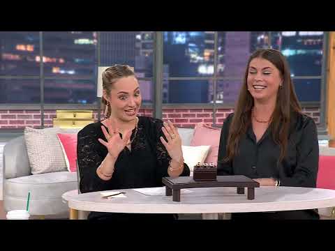 UltraFine 950 Silver Bold Interlocking Ring on QVC