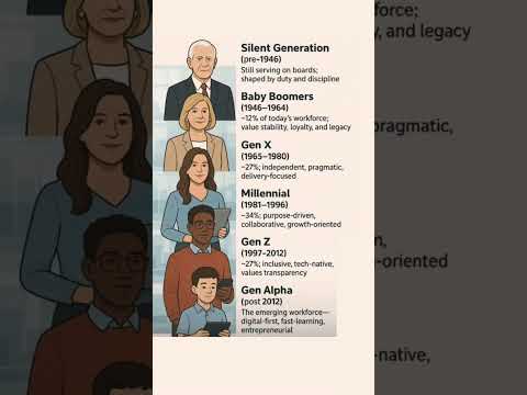 Which Generation Are You? 😲 Silent to Gen Alpha Explained! | #shorts