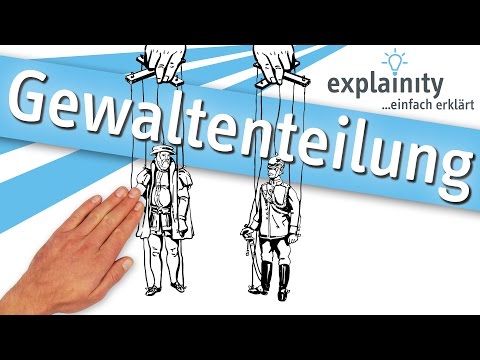 Gewaltenteilung einfach erklärt (explainity® Erklärvideo)