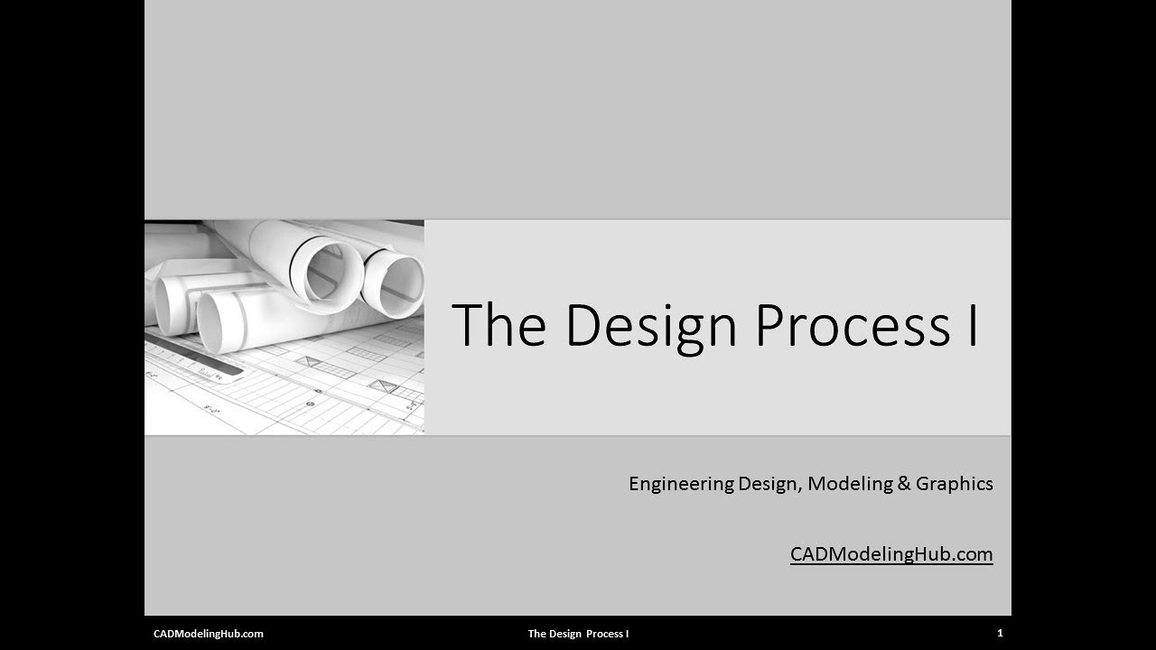 The Engineering Design Process I