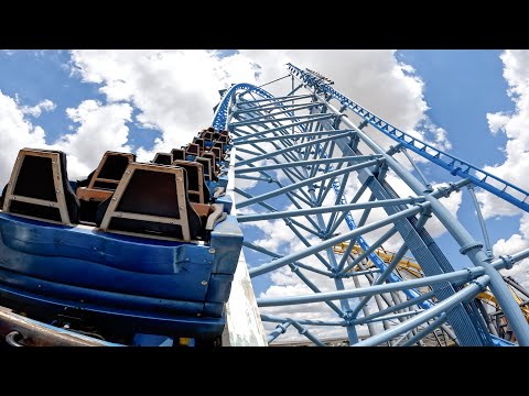 Mr Freeze Reverse Blast - 0-70MPH BACKWARDS LAUNCH [Six Flags Over Texas]