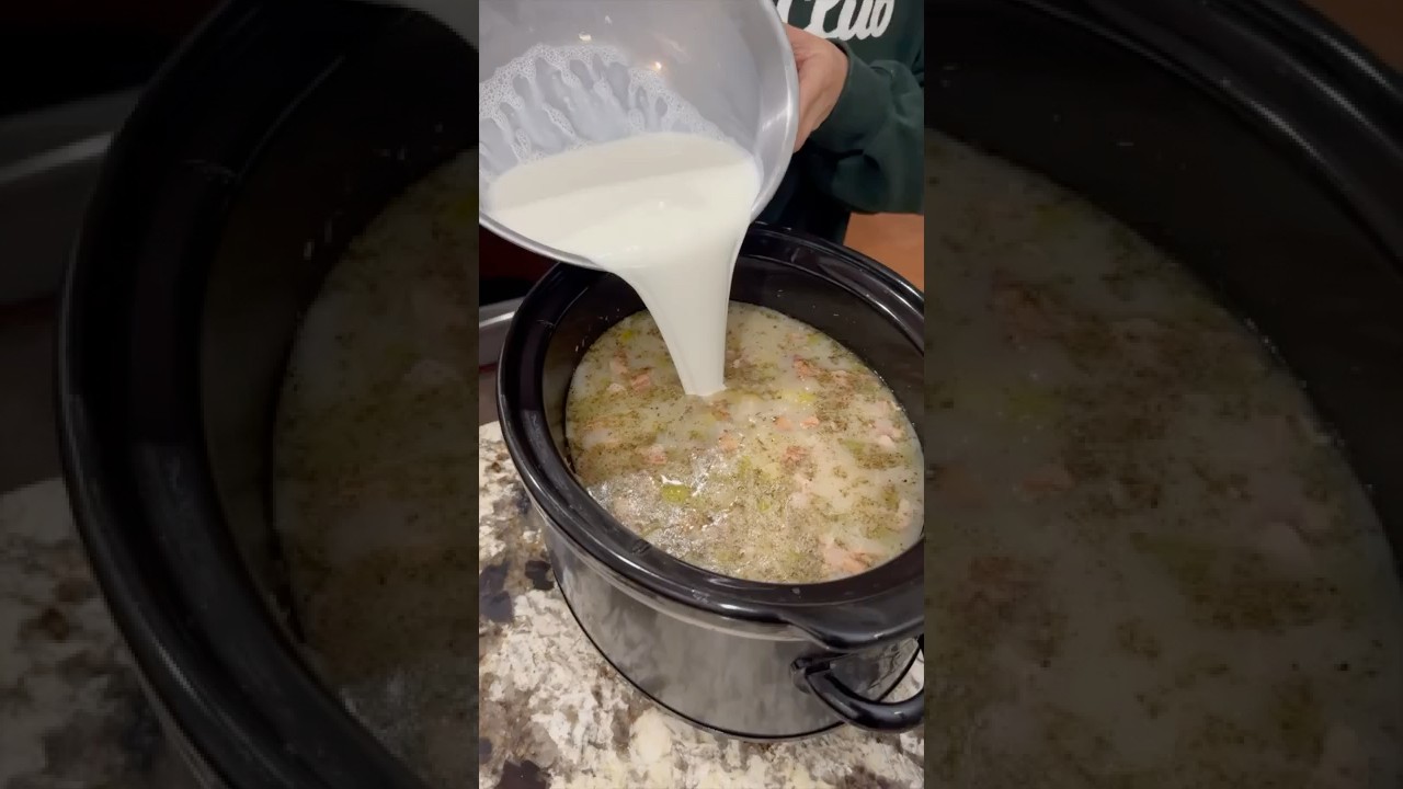 crockpot clam chowder (so yummy!)