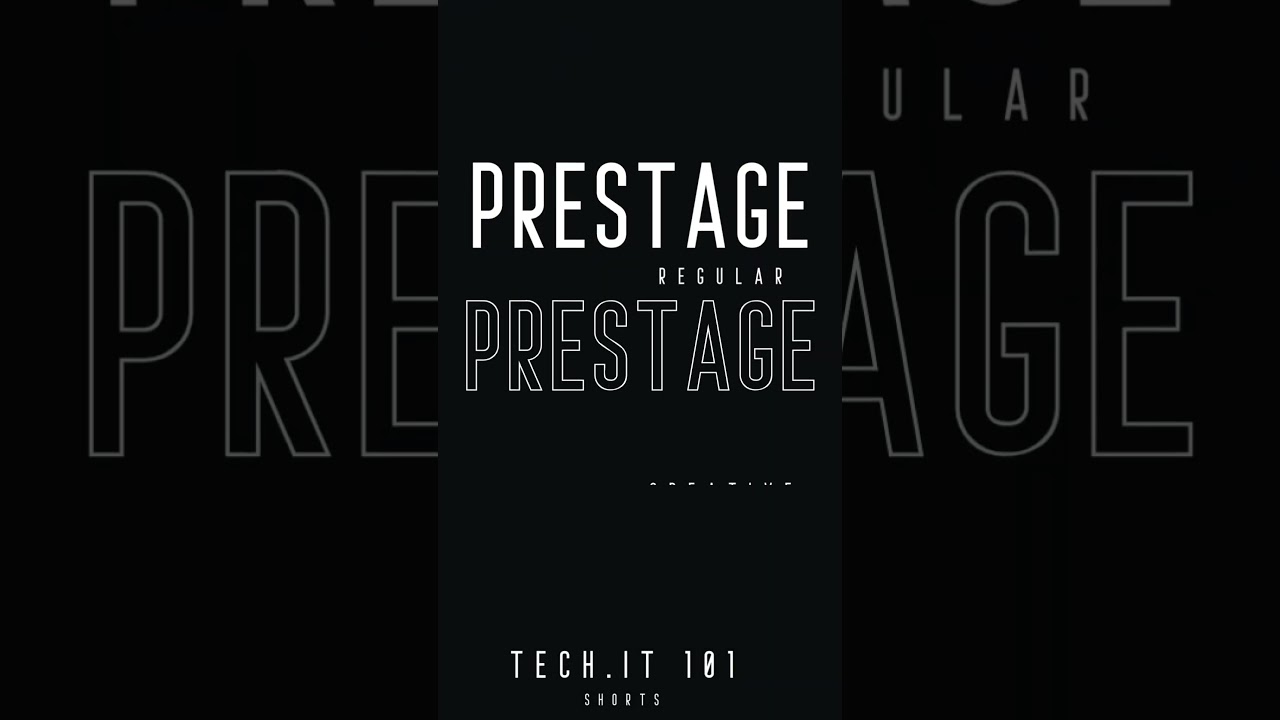 Prestage Font Download | FreePik | Premium Typeface for Your Designs #contentcreator #investment