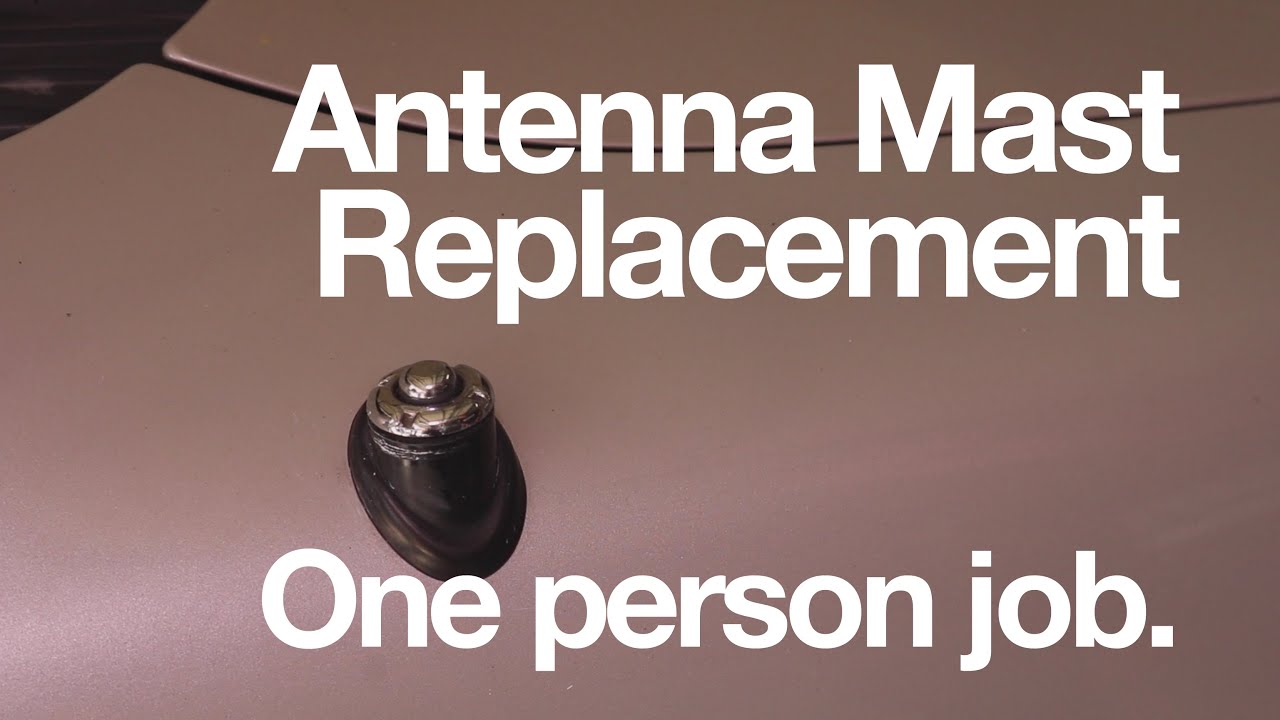 Antenna Replacement 1998 4Runner (Clear audio)