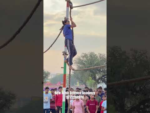 कमांडो लड़की ।????#viralshort New Krish Defence Academy