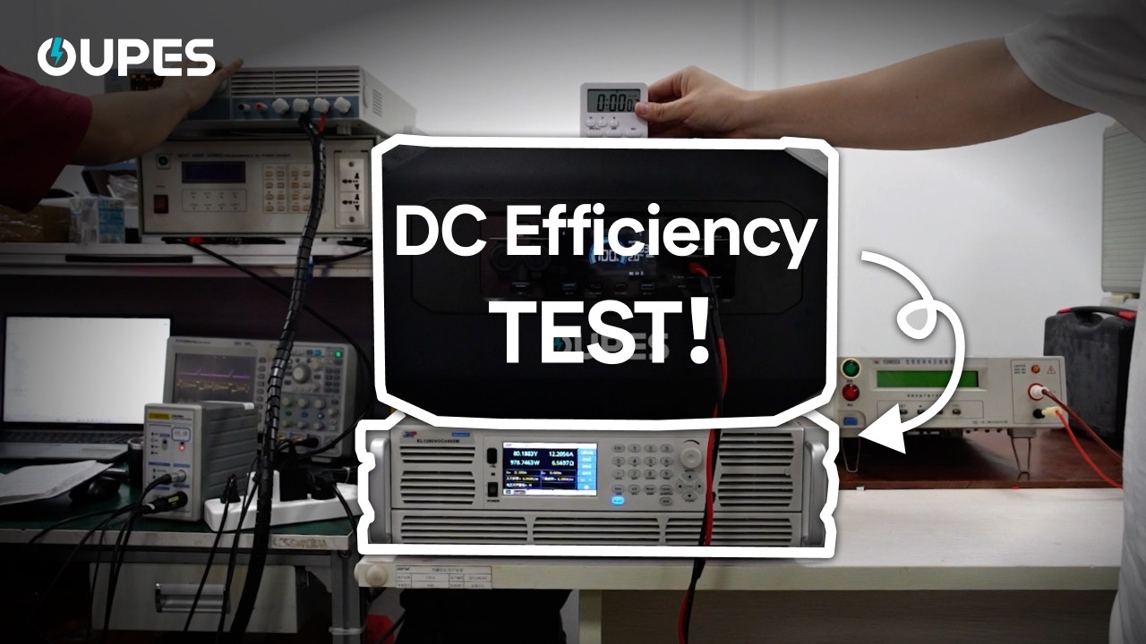 Meet OUPES Mega 2 pro: DC Efficiency Test!