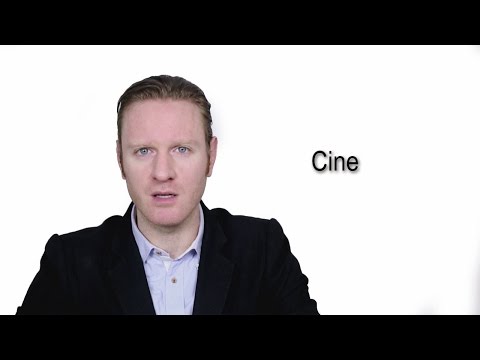 Cine - Meaning | Pronunciation || Word Wor(l)d - Audio Video Dictionary