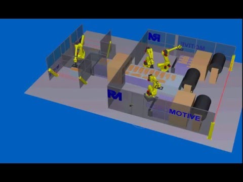 Robomotive robot simulation