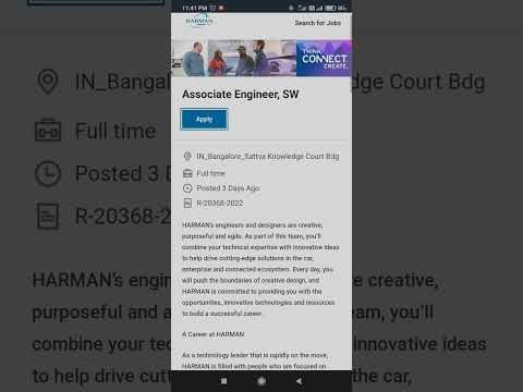 Harman Recruitment 2023 Hiring Associate Software Engineer | Early Careers | 4-6 LPA