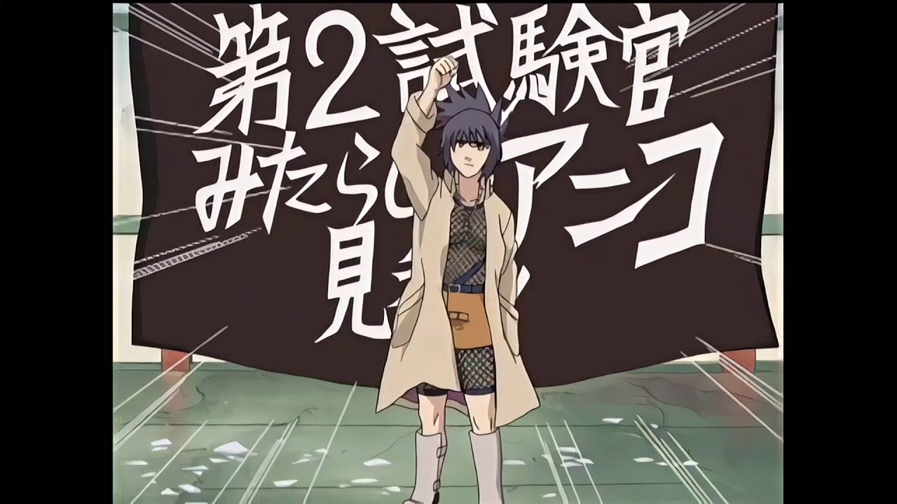 Naruto - Anko Mitarashi first appearance (HD 1080p)