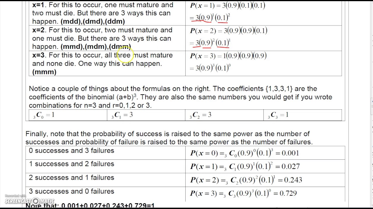 Finite Math 5 2 Binomial Probability Distribution