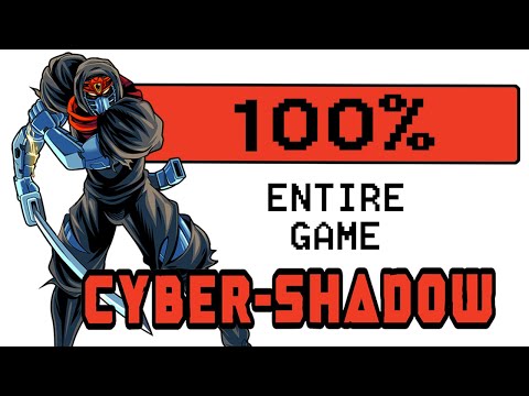 Cyber Shadow 100% Walkthrough (no commentary)